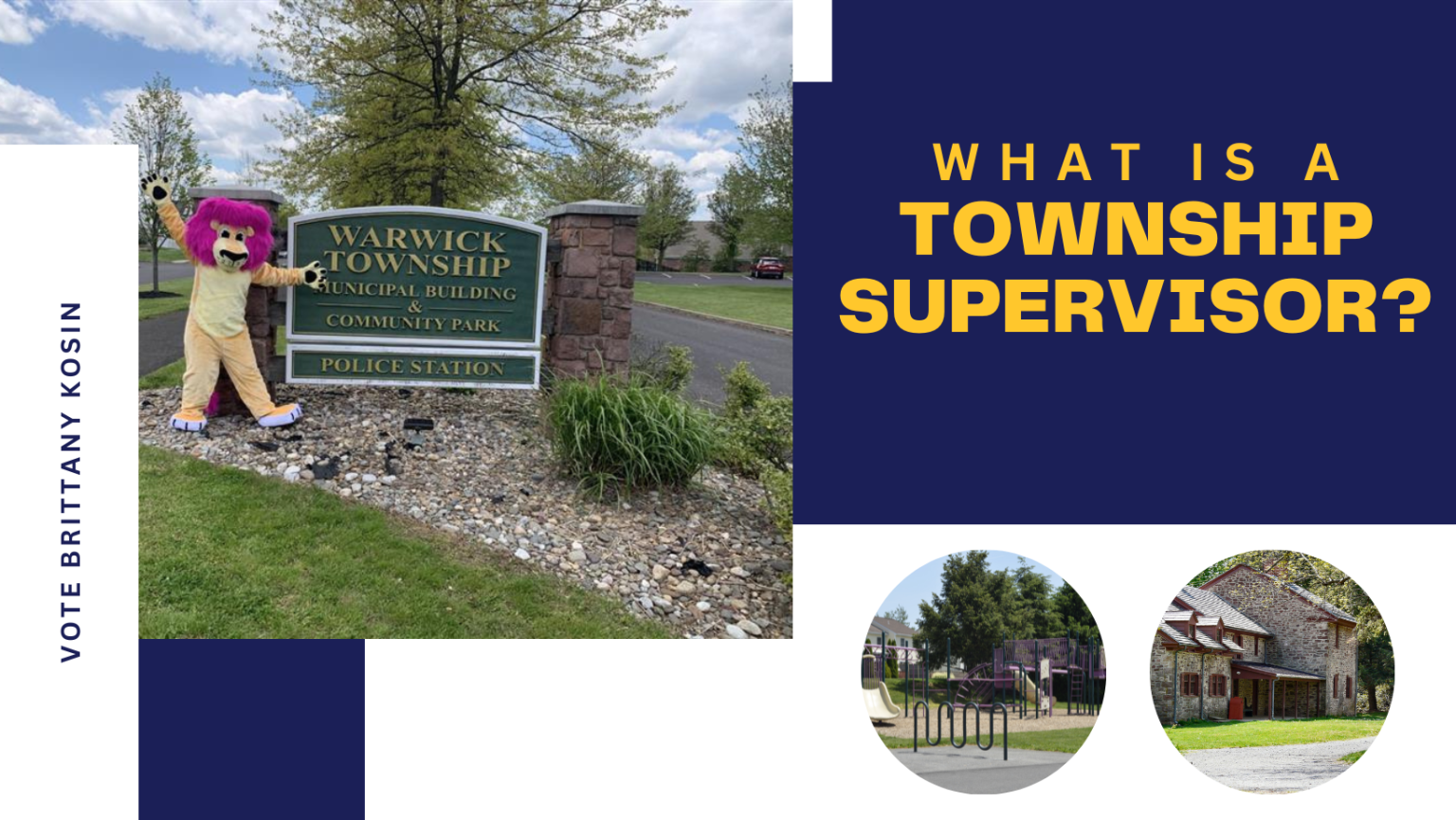 What is a Township Supervisor? – Brittany Kosin for Warwick Township ...